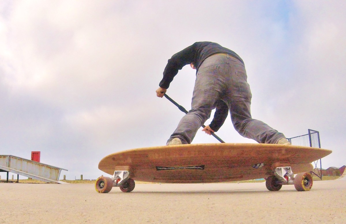 Some fish with ya ham! – Hamboards Fish land paddle review vid – SUP Mag UK