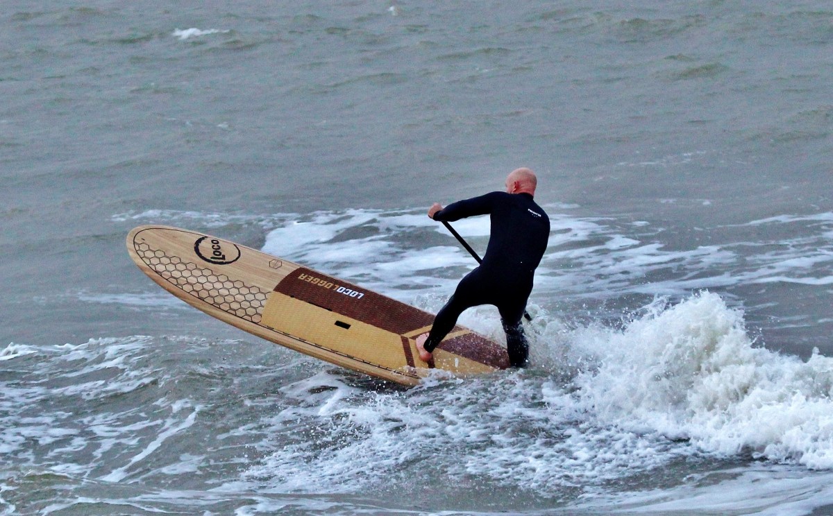 Hot stepper – Loco Logger 10’6 x 31” longboard surf SUP test. – SUP Mag UK