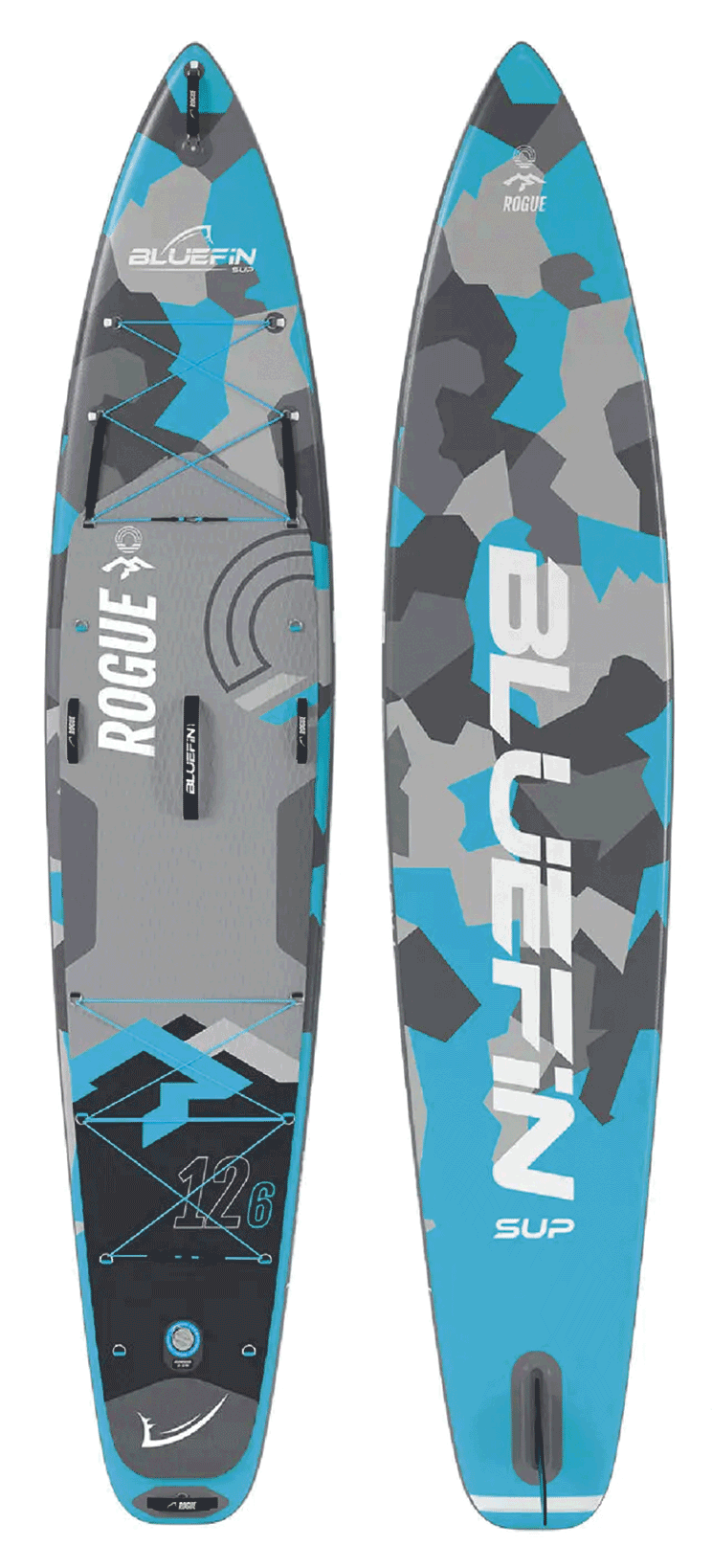 Bluefin Rogue 12’6” x 30” inflatable touring board review – SUP Mag UK