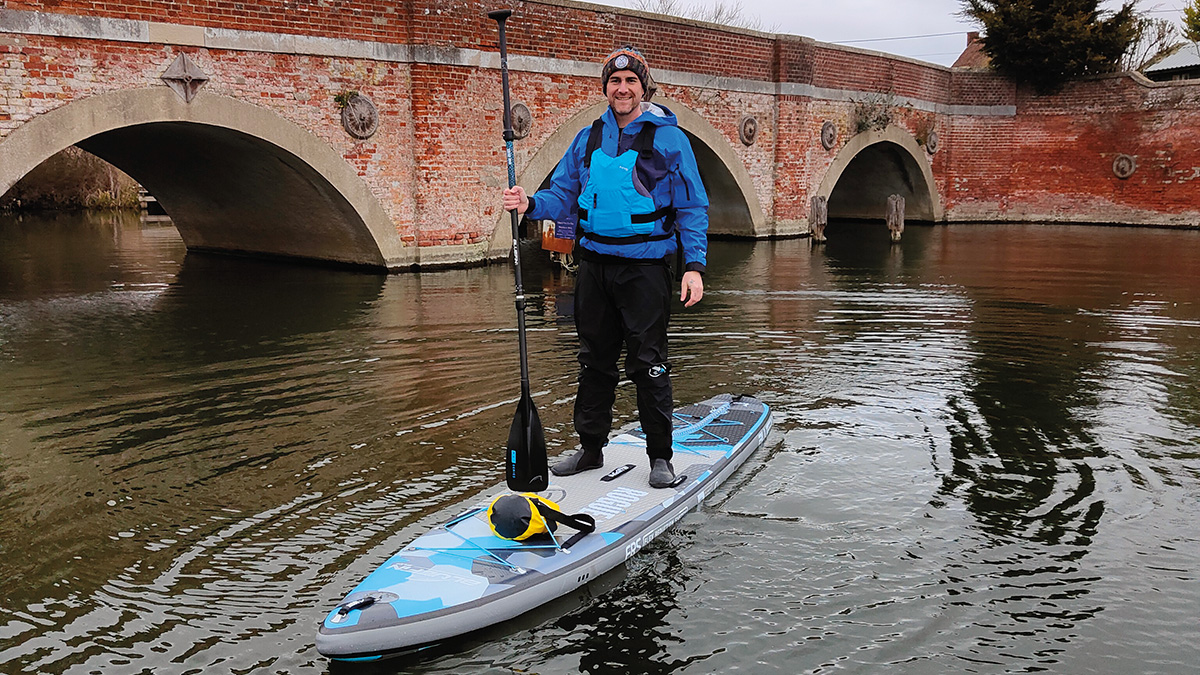 Bluefin Rogue 12’6” x 30” inflatable touring board review – SUP Mag UK